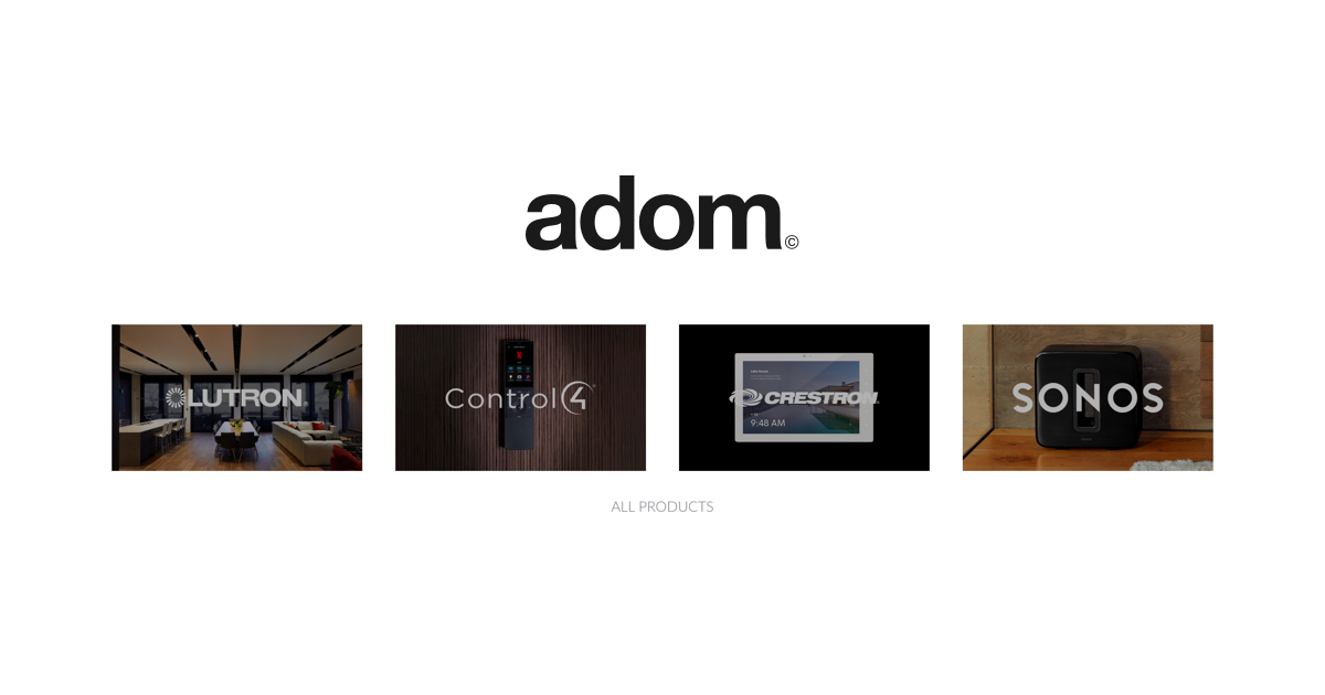 Products – Adom Smart Home - Discover all products